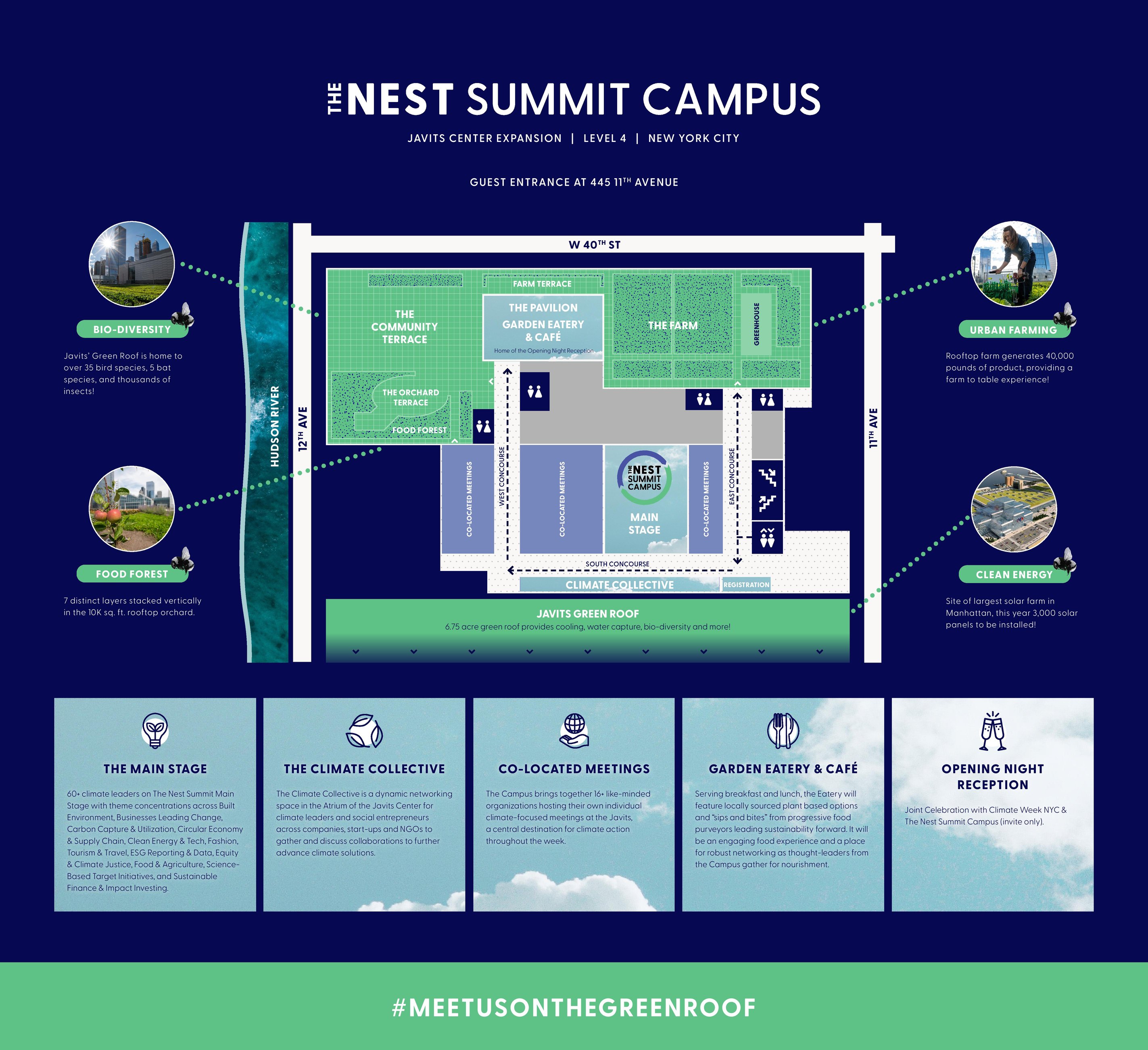 The Nest Summit Campus | 2022 Campus Map