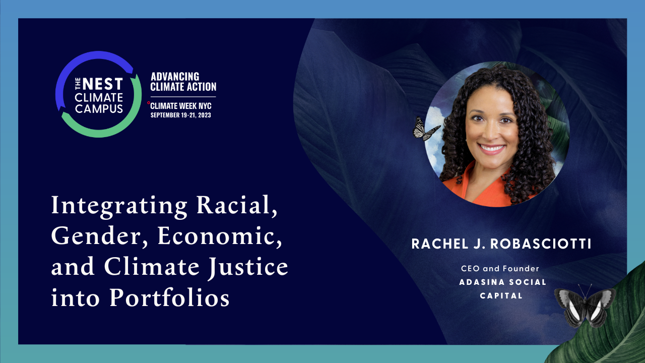 Main Stage 2023 | Keynote | Social Justice Investing