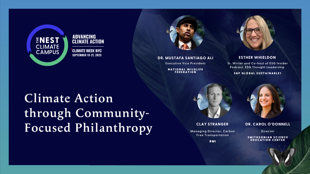 Main Stage 2023 | Climate Action through Community-Focused Philanthropy