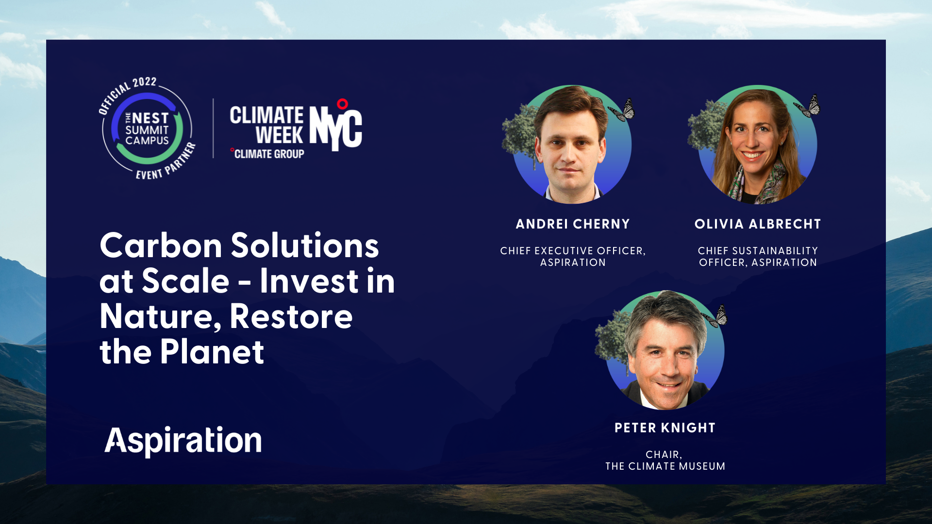 Carbon Solutions at Scale: Invest in Nature, Restore the Planet